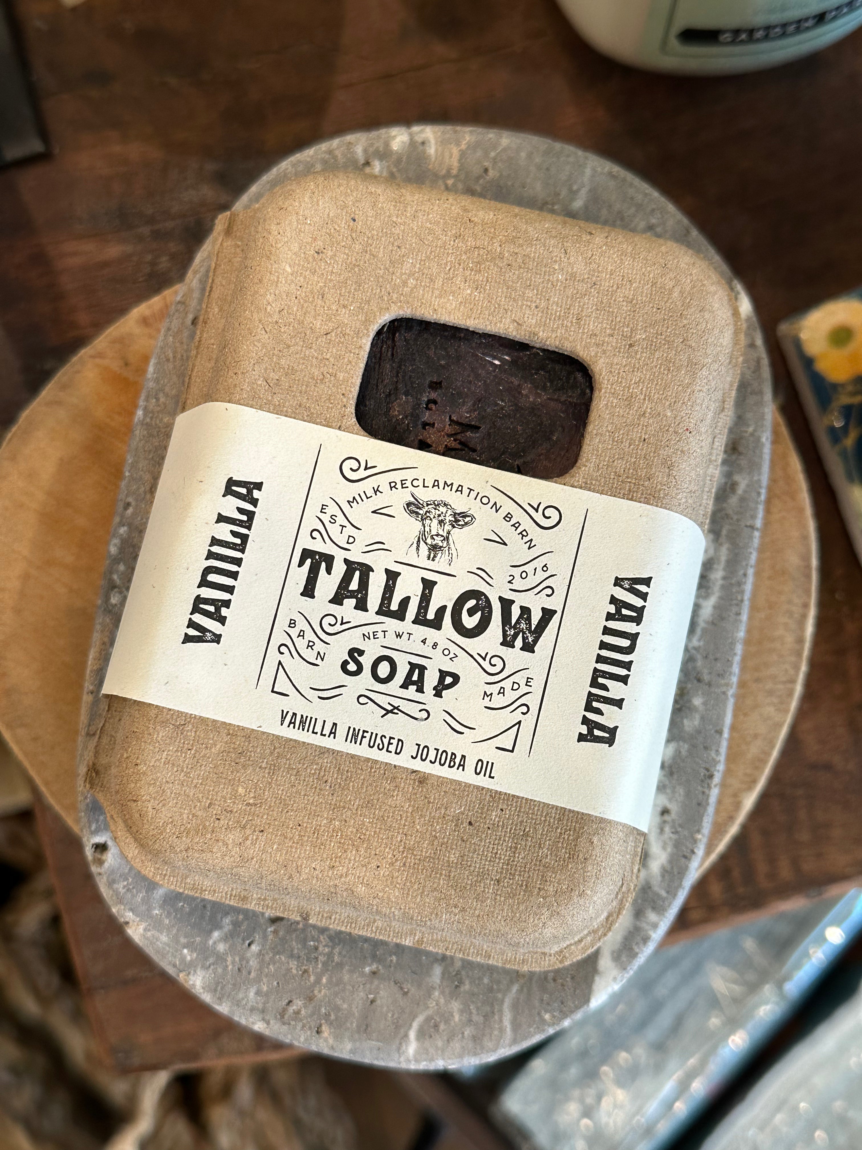 Milk Barn Tallow Soap Bar – Hydrangea Home